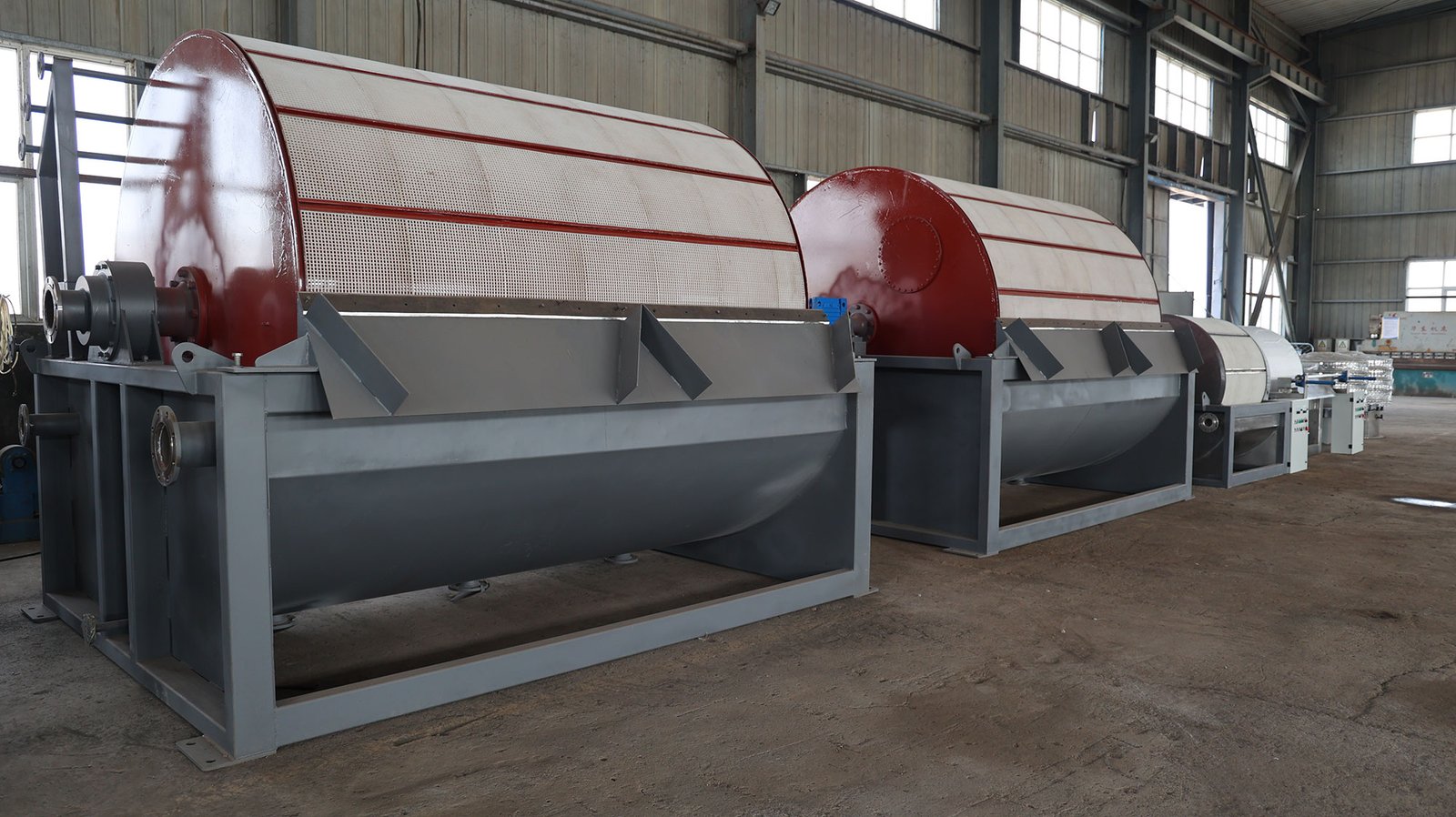 Continuous rotary vacuum drum filter manufacturers