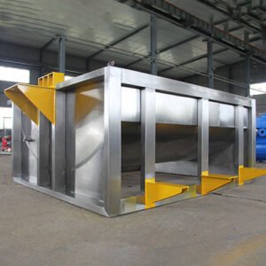 How does a rotary drum filter work